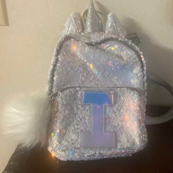 Justice | Accessories | Justice Mini Backpack With Letter I Initial ...